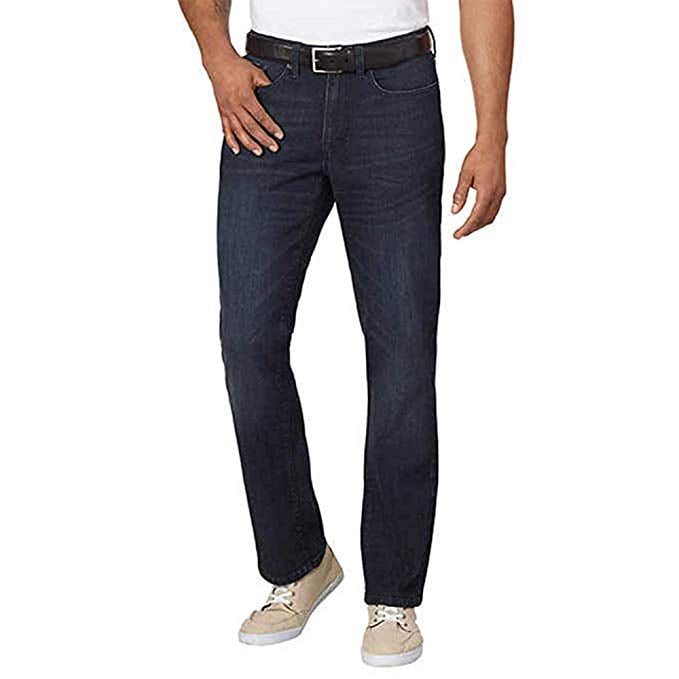 Kenneth Cole - Kenneth Cole New York Men's Straight-Fit Stretch Jeans ...