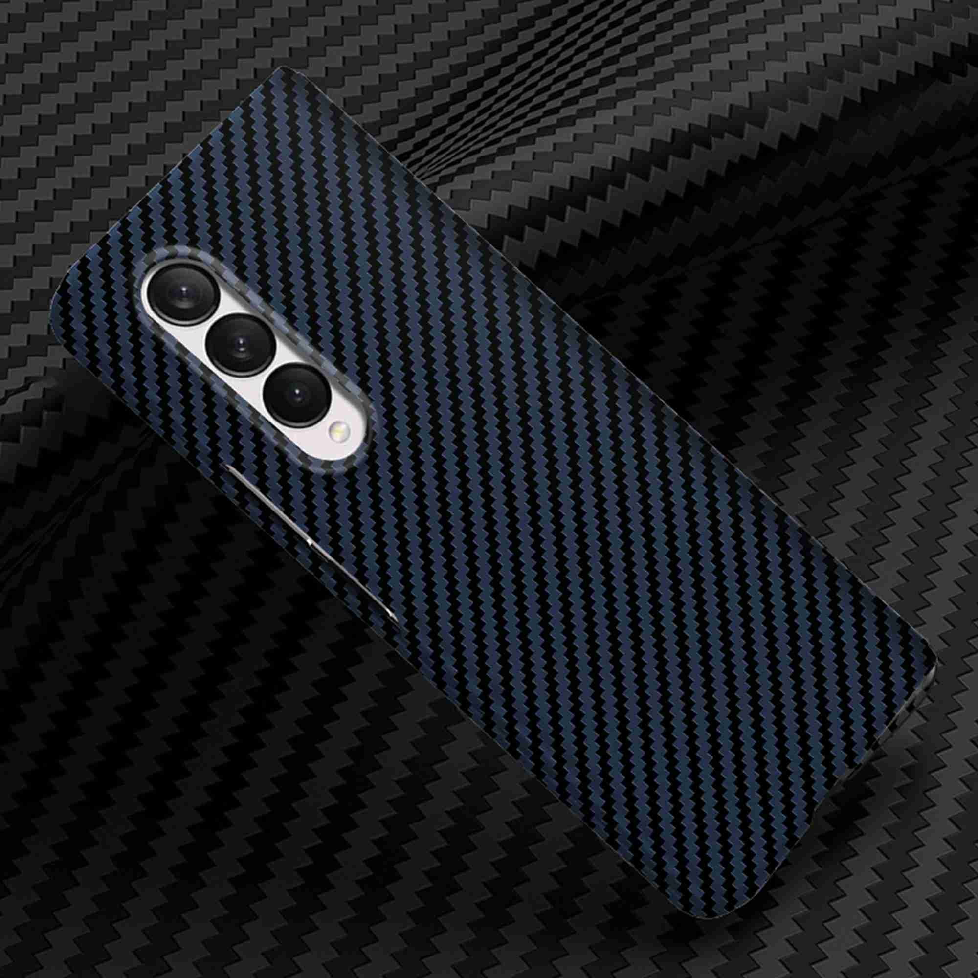 Decase Carbon Fiber Texture Phone Cases for Samsung Galaxy Z Fold 3 ...