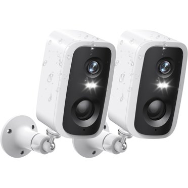 Security Cameras Wireless Outdoor, 2K Battery Powered AI Motion ...