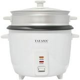 Tayama Rice Cooker with Steam Tray 3 Cup - Walmart.com