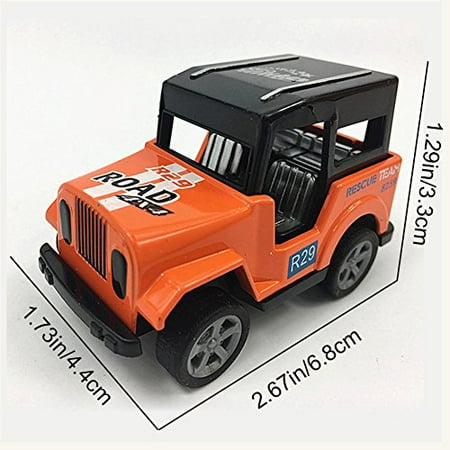 Toy Jeep , 4 Pcs Pullback Jeep Wrangler Vehicles Toys gifts Models ...