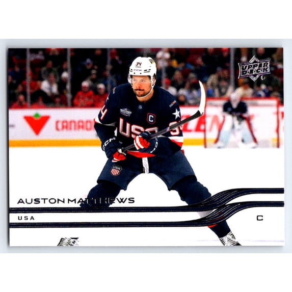2026 Upper Deck Extended Series Auston Matthews #687 Olympics - Walmart.com
