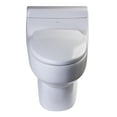 EAGO TB352 ONE PIECE SINGLE FLUSH ECO-FRIENDLY CERAMIC TOILET - Walmart.com