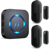 VEVOR Door Chime, DC 12V, Wireless Door Open Contact Sensor Alarm Chime ...