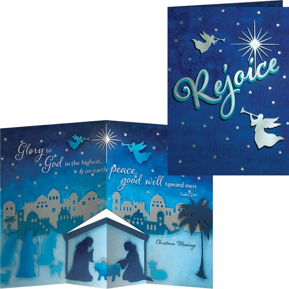 Nativity Christmas Card