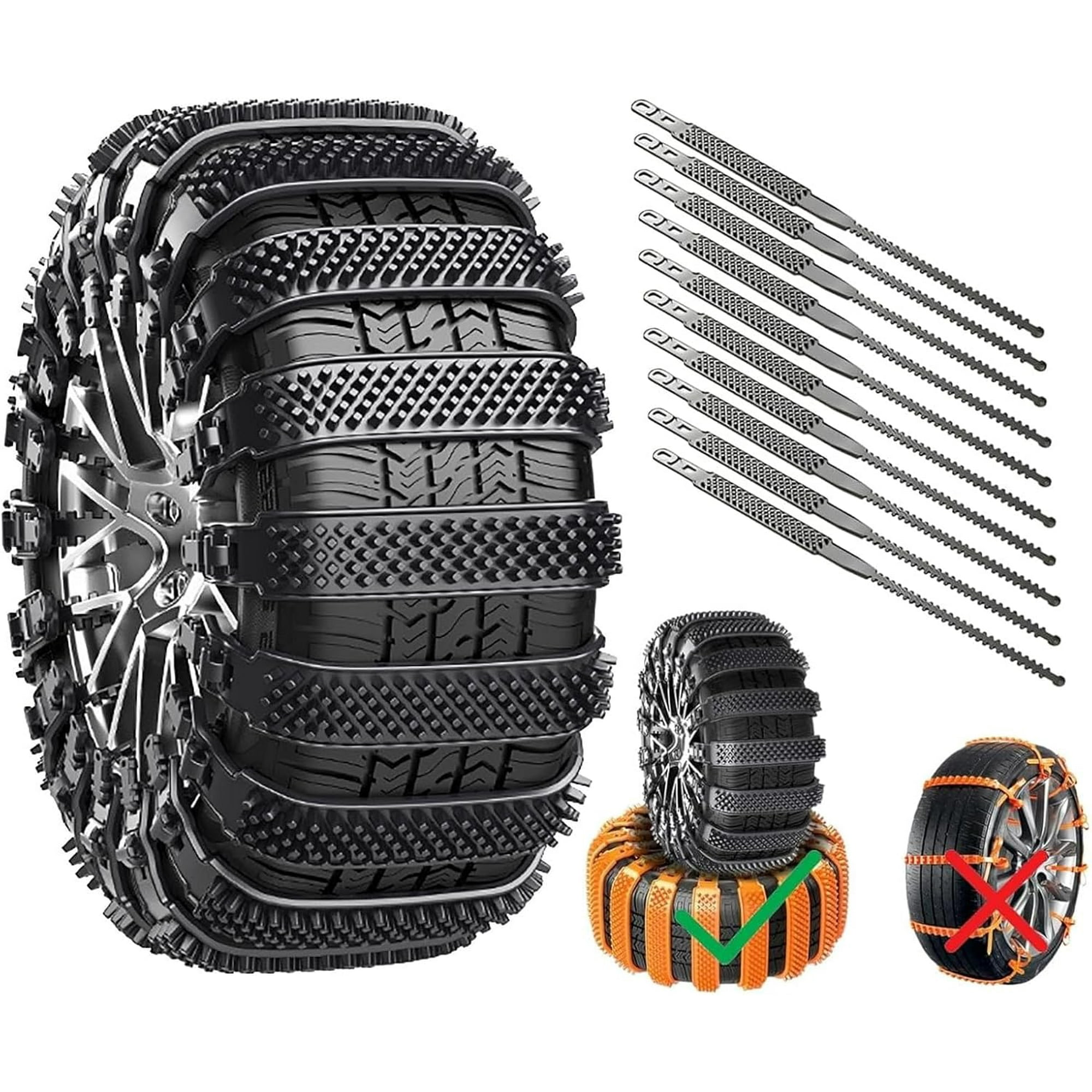 Click here for Unbranded Hugfegwe Reusable Anti Snow Chains 10 Pc... prices