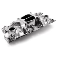 Edelbrock 3706 Performer Series Intake Manifold; Satin Finish; Idle ...