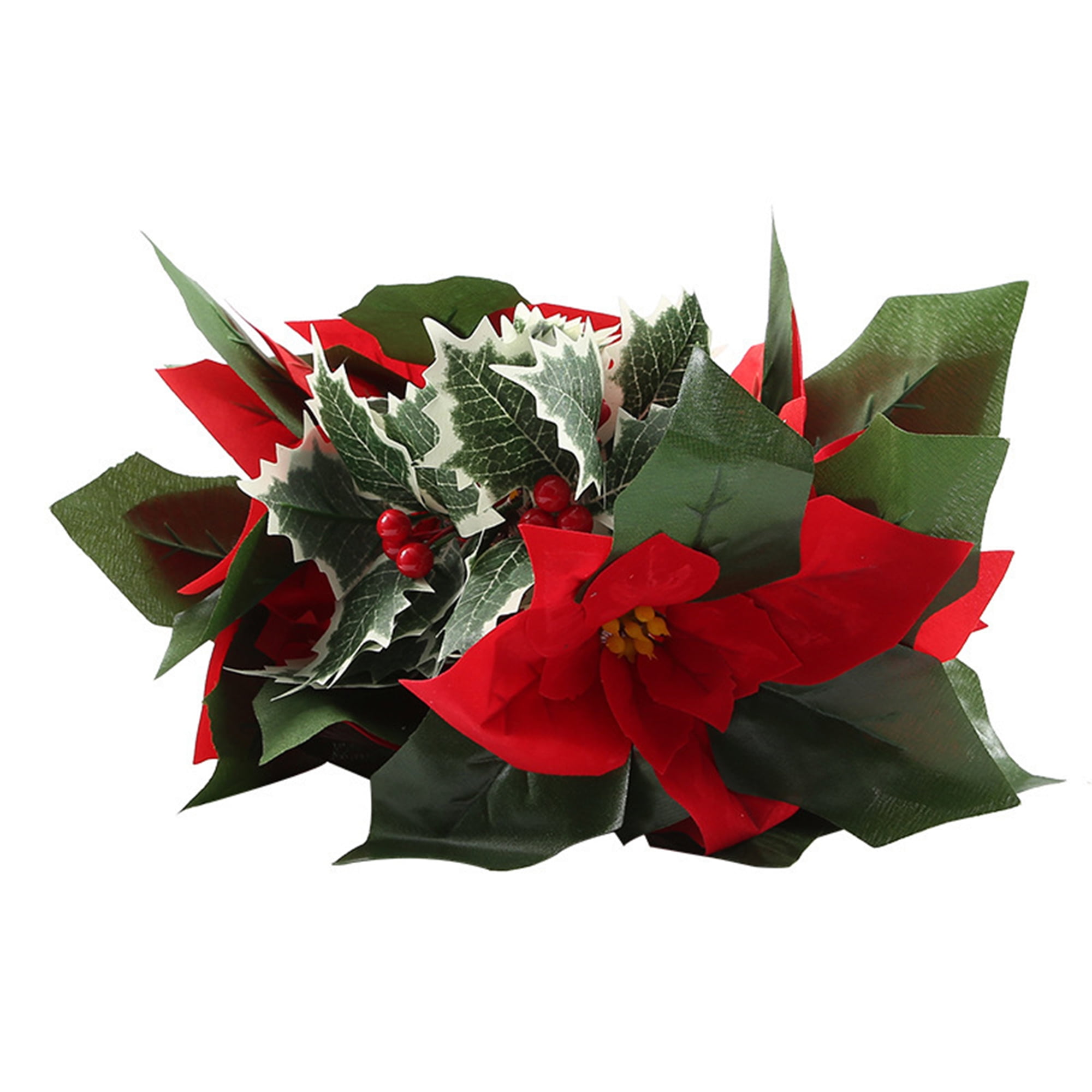 Click here for Sunloudy Christmas Lights String  Poinsettia Flowe... prices