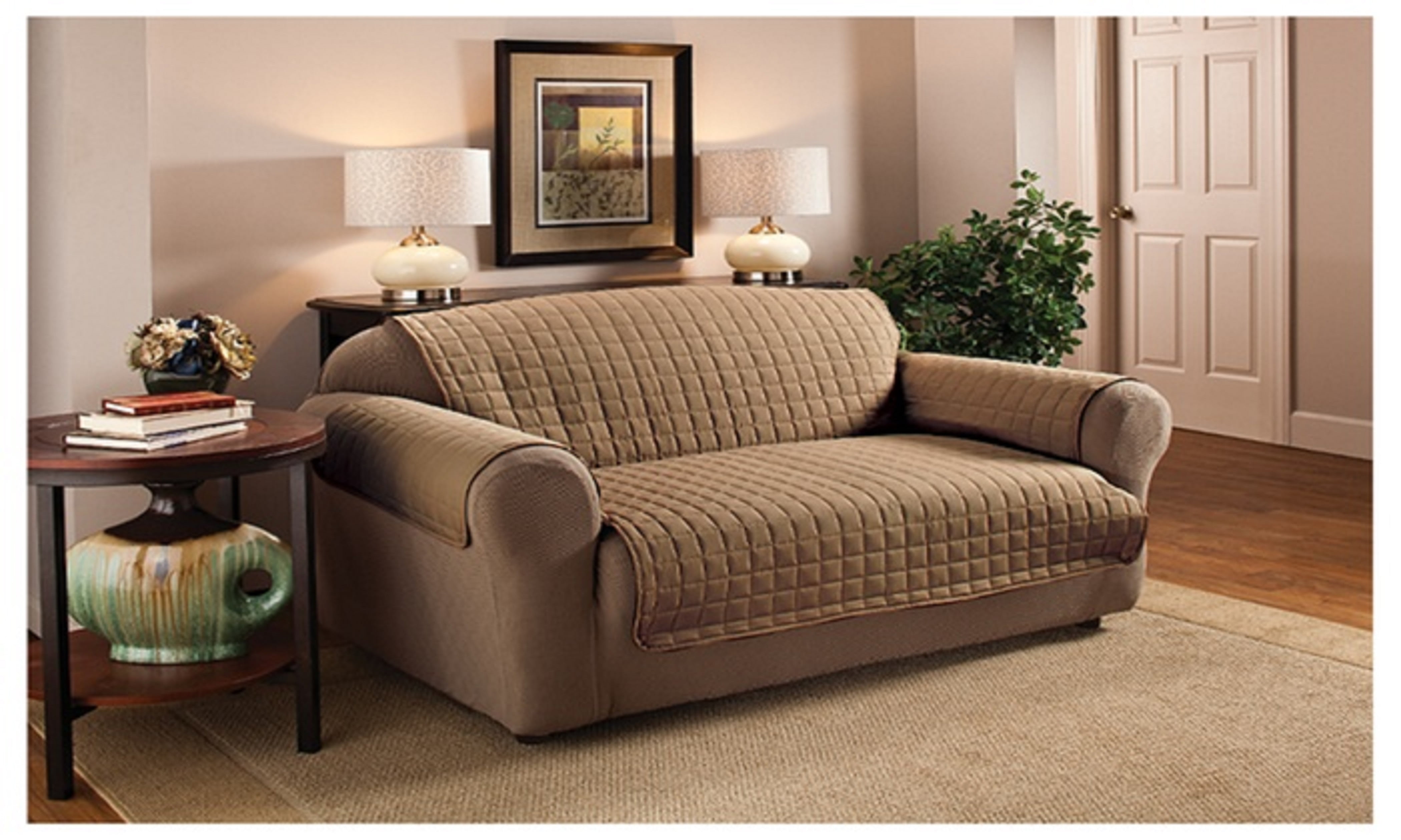 Quilted Slip-Cover Furniture Protector - Walmart.com