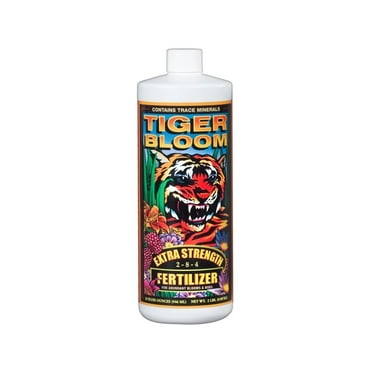FoxFarm Tiger Bloom Liquid Fertilizer, Soil Nutrients, High Phosphorus ...