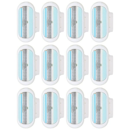 12 Pieces Women Blades, Refill Pack Blade, Women Trimmer Blade Women ...