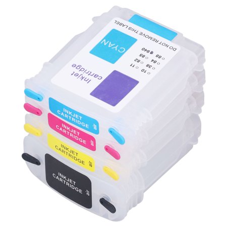Inkjet Refill Box, Black Blue Red Yellow Low Viscosity Counting Chip ...