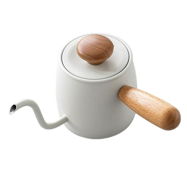 Pour Over Drip Kettle 350ml,Stainless Steel Gooseneck Coffee Kettle ...