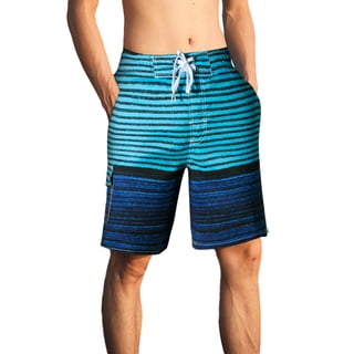 ZeroXposur Men's UPF 50+ Sun Protection Quick Dry Swim Trunks (Iron ...