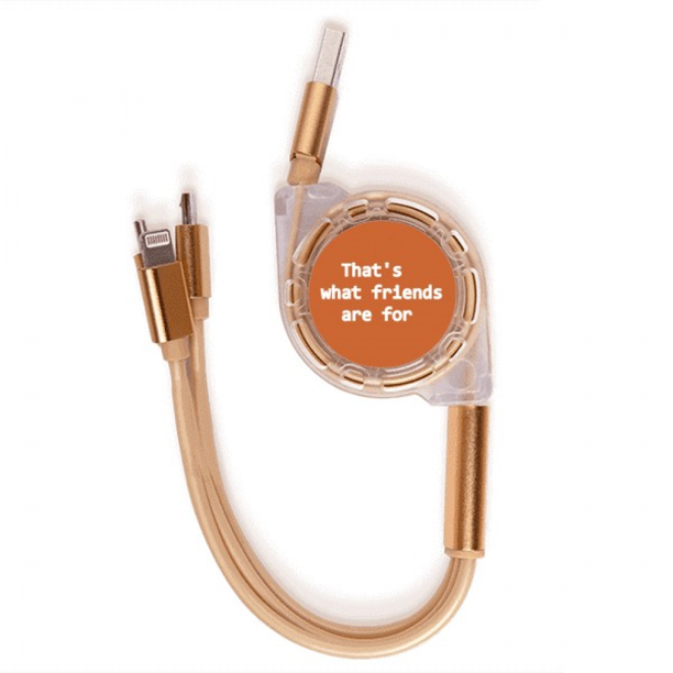 La relación de amistad que es amigo Cable de carga telescópico ...