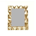 CaraMart Geometric Diamond Pattern Antique Gold Decorative Picture ...