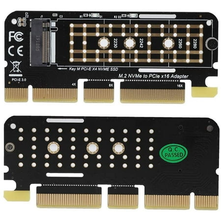 M.2 SSD to PCI-E X16 Adapter, M.2 to PCI-E3.0 X16 High-Speed Expansion ...