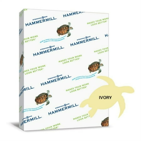 Hammermill Colored Copy Paper, 20Lb, 8-1/2"x14", 10 RM/CT, Ivory 103143 ...