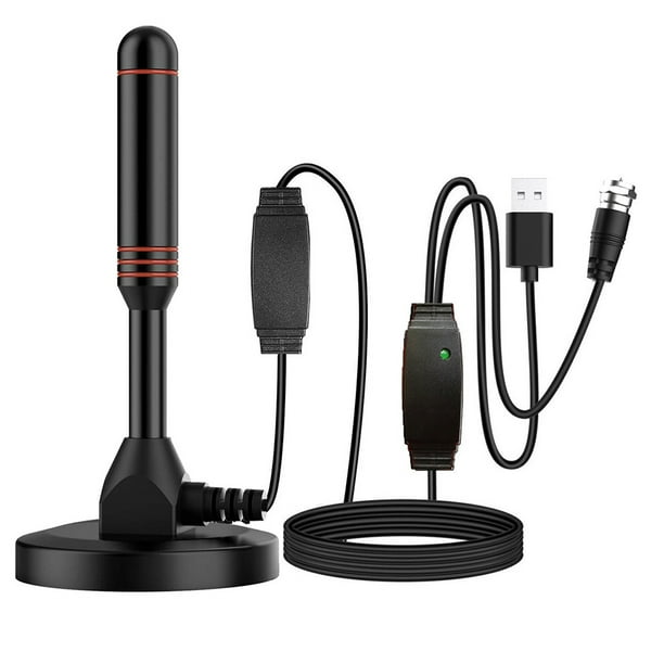 Digital TV Antenna UHF Indoor 4K 1080P HDTV Booster Amplifier DTMB DVB ...