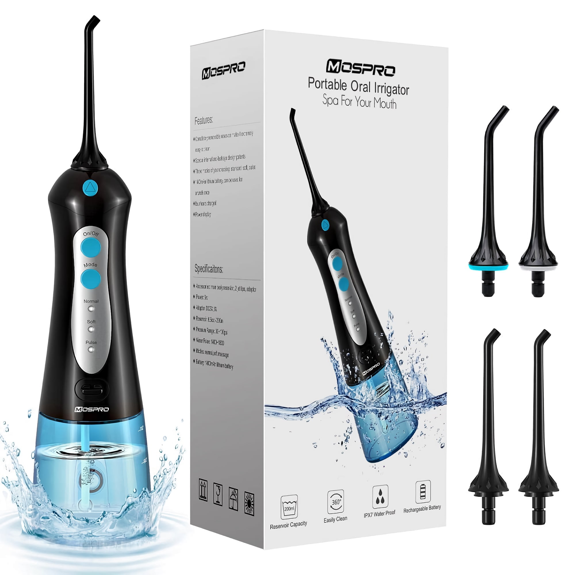 Click here for Intexca Electric Water Flosser - Cordless Oral Irr... prices