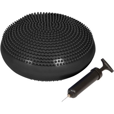 Black Mountain Products Exercise Balance Stability Disc with Hand Pump ...