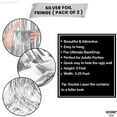 KatchOn, Large Silver Backdrop Curtain - 3.2x8 Feet, Pack of 2, Silver ...