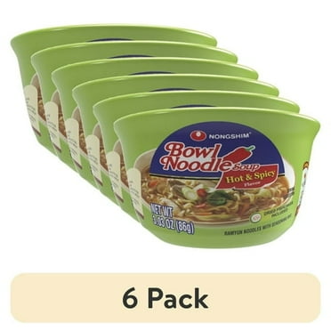 Nongshim Shin Gold Spicy Chicken Broth Ramyun Premium Ramen Noodle Soup ...