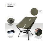OneTigris Tigerblade Camping Chair, Lightweight Folding Backpacking ...