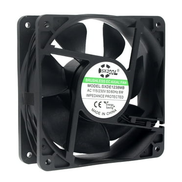 AC Infinity AXIAL 1238, High-Speed Muffin Fan, 120mm x 38mm, Cooling ...
