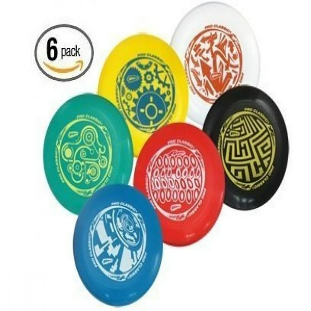 Wham-O Pro-Classic with U-FLEX Frisbee (6-Pack) - Walmart.com - Walmart.com