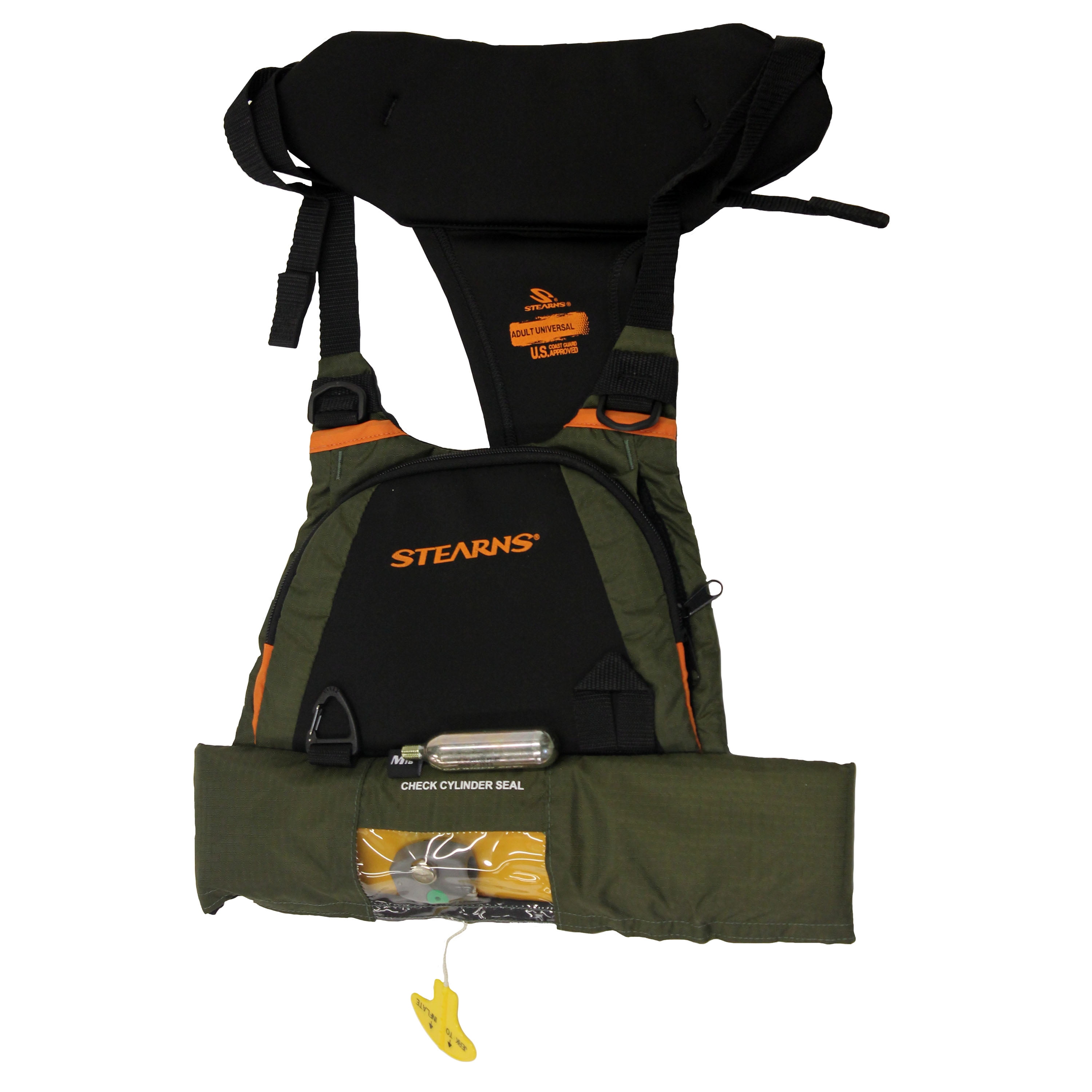 Stearns PFD 4430 Inflatable Chest Pack Manual 16gr, Green - Walmart.com
