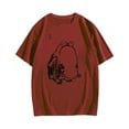 Bad tempered frog Cotton casual T-shirt - Walmart.com