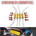 2/4X Load Resistor 50W 6RJ 6ohm LED Decoder FIX Hyper Flash Turn ...