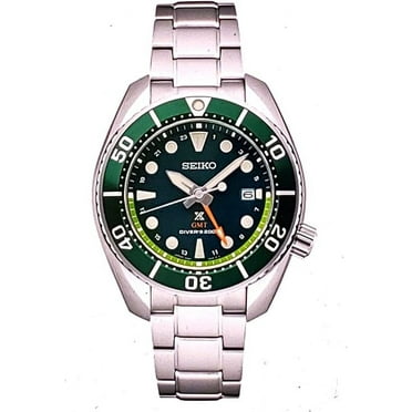 Seiko Prospex Sea Aqua Sumo GMT Blue Dial Solar Diver's SFK001J1 200M ...