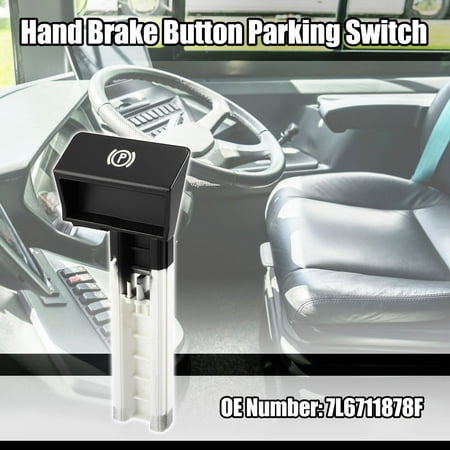 Royalbelle Car Hand Brake Button Handbrake Parking Switch 7l6711878f ...