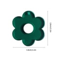 Acrylic Pendants Tags for Jewelry Making Keychain Tassels Sweet Flower ...