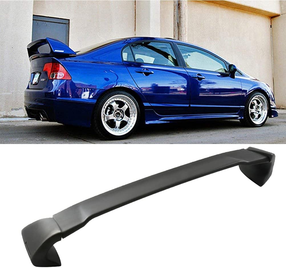 SCITOO Spoiler Wing Fit for Honda Civic 8th 9th Gen 2006-2015 Mugen ...