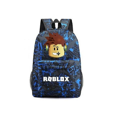 New Roblox Backpack Kids School Bag Students Bookbag Travel Bag Gift ...