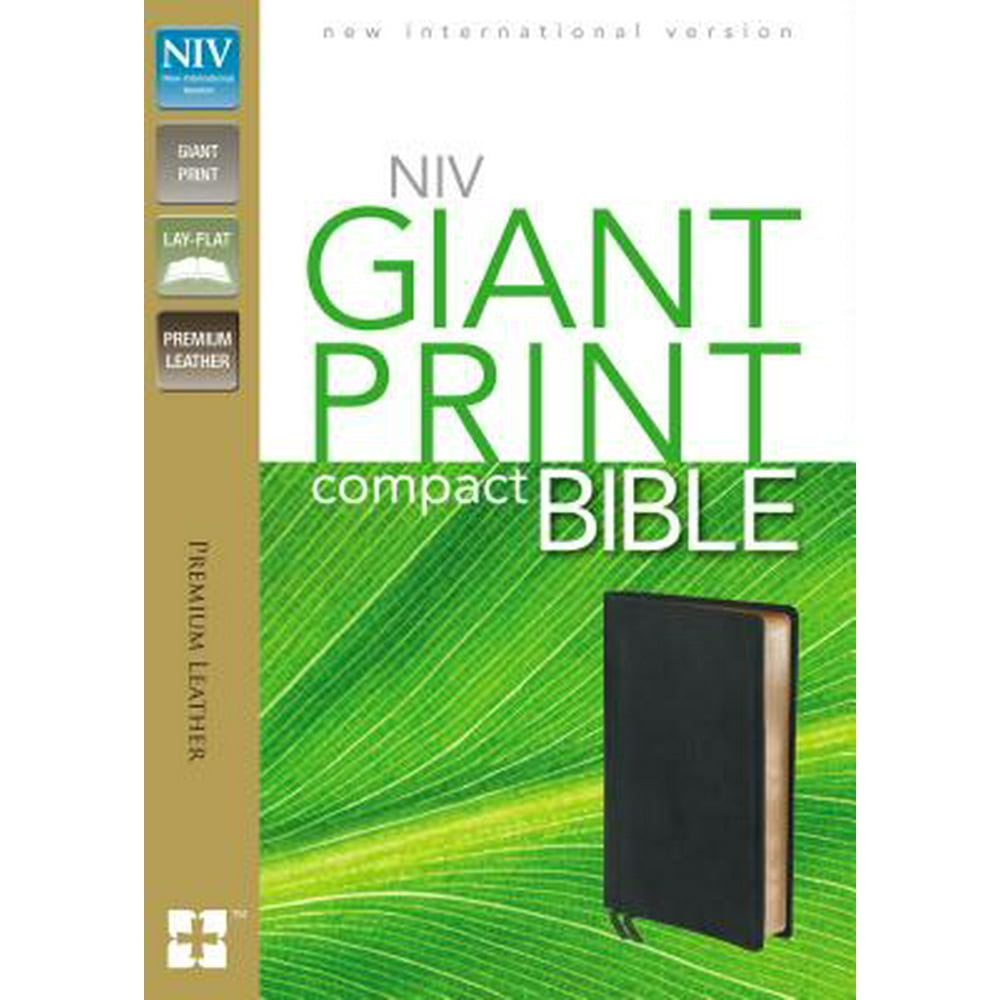 Giant Print Compact Bible-NIV - Walmart.com - Walmart.com
