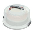Sterilite 4 Pack Portable Latching Cake Server Carrier w/Handle - Walmart.com