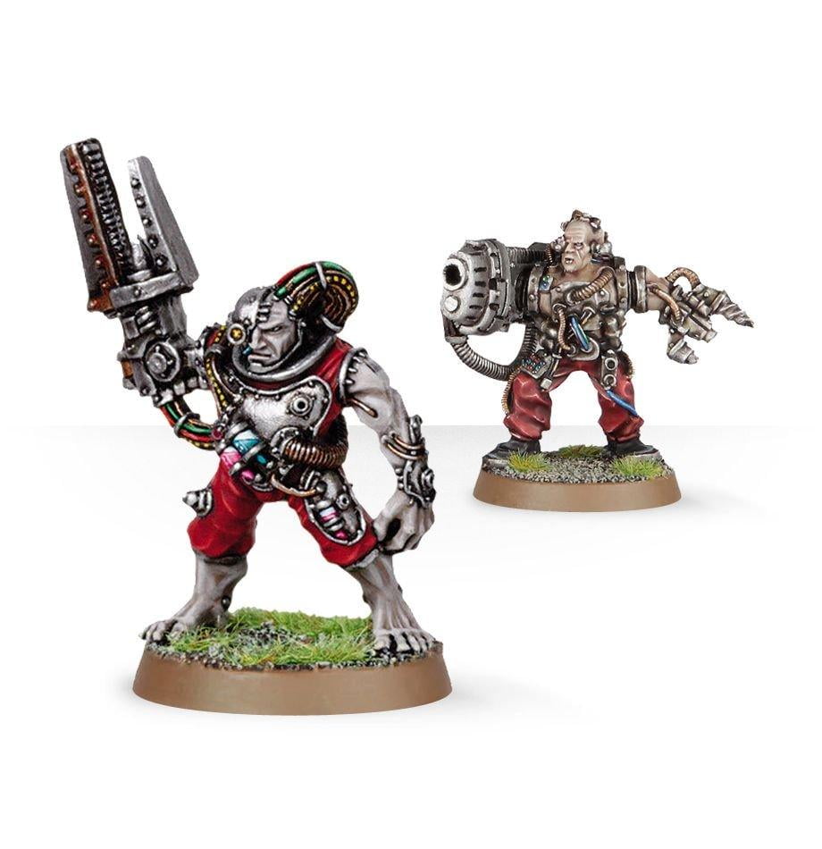 Warhammer 40K: Space Marine Servitors with Plasma Cannon - Walmart.com