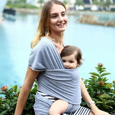 Momcozy Baby Wrap Carrier Slings for Toddlers Infant Newborn, up 50 lbs ...
