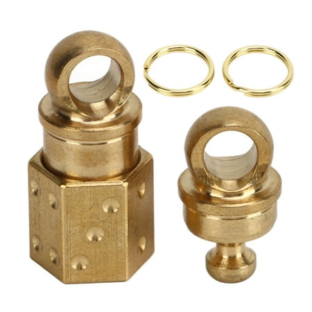 Quick Release Keychain Brass Detachable Pull Apart Key Rings Separate ...