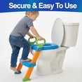 Kids Potty Trainer Chair Toilet Seat, 3-in-1 with Step Ladder Handles ...