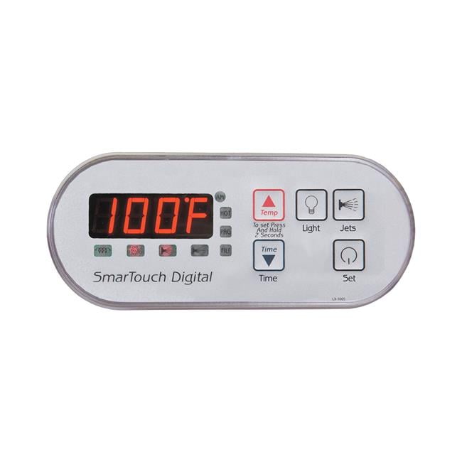 ACC Spa Side Overlay with LED Display, LX-1005 Smart Touch Digital - 5 ...