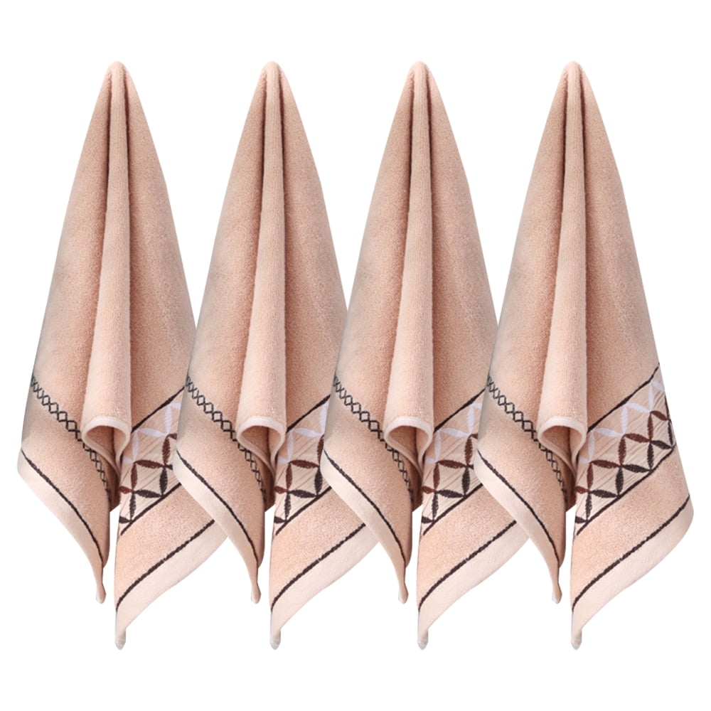 Click here for Florecebien 4 Pack Hand Towels cotton Face Towels... prices