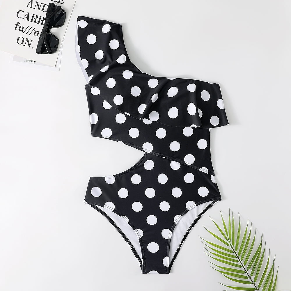 Sheowo Womens One Piece Monokini Bikini Push Up Swimsuit Bathing Suit