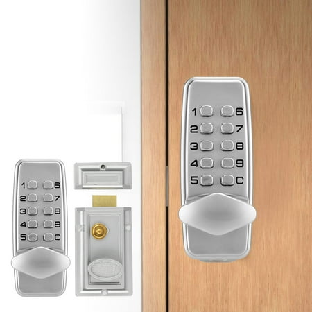 Security Coded Lock, Waterproof Door Coded Lock Code Lock, Digit Code ...