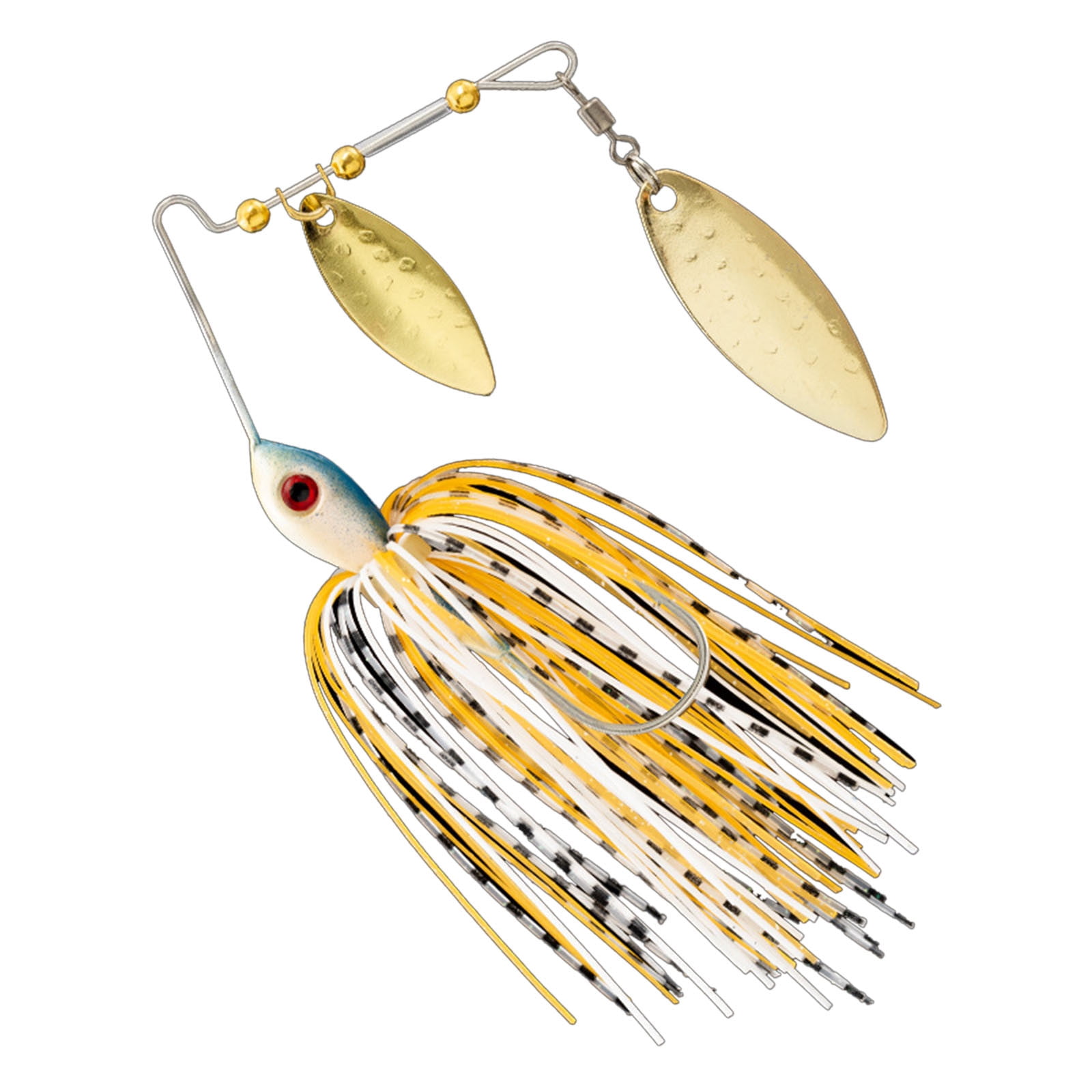 13g/17g Weedless Spinnerbaits Metal plástico compuesto de pesca con ...