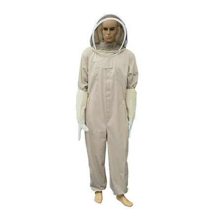 Bee Proof Protective Clothing Full Body Beekeeping Suit Farm Outfit ...